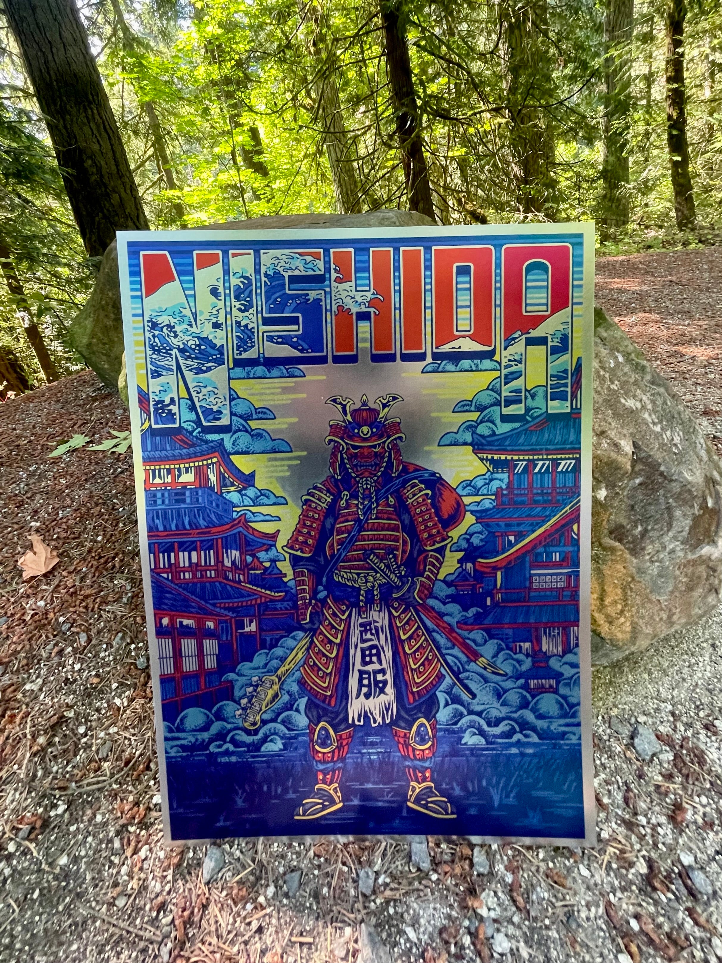 NISHIDA Foil Poster – NISHIDA-FUKU